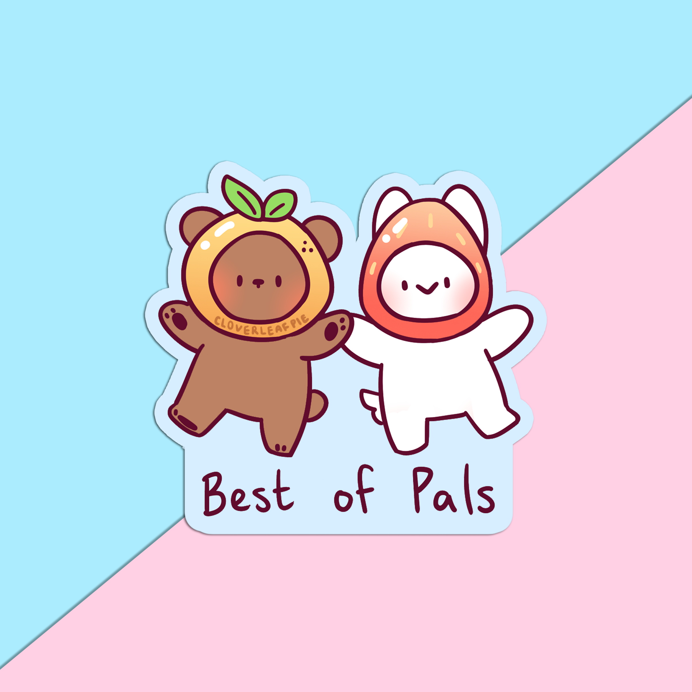 Best of Pals Vinyl Stickers | Cloverleafpie