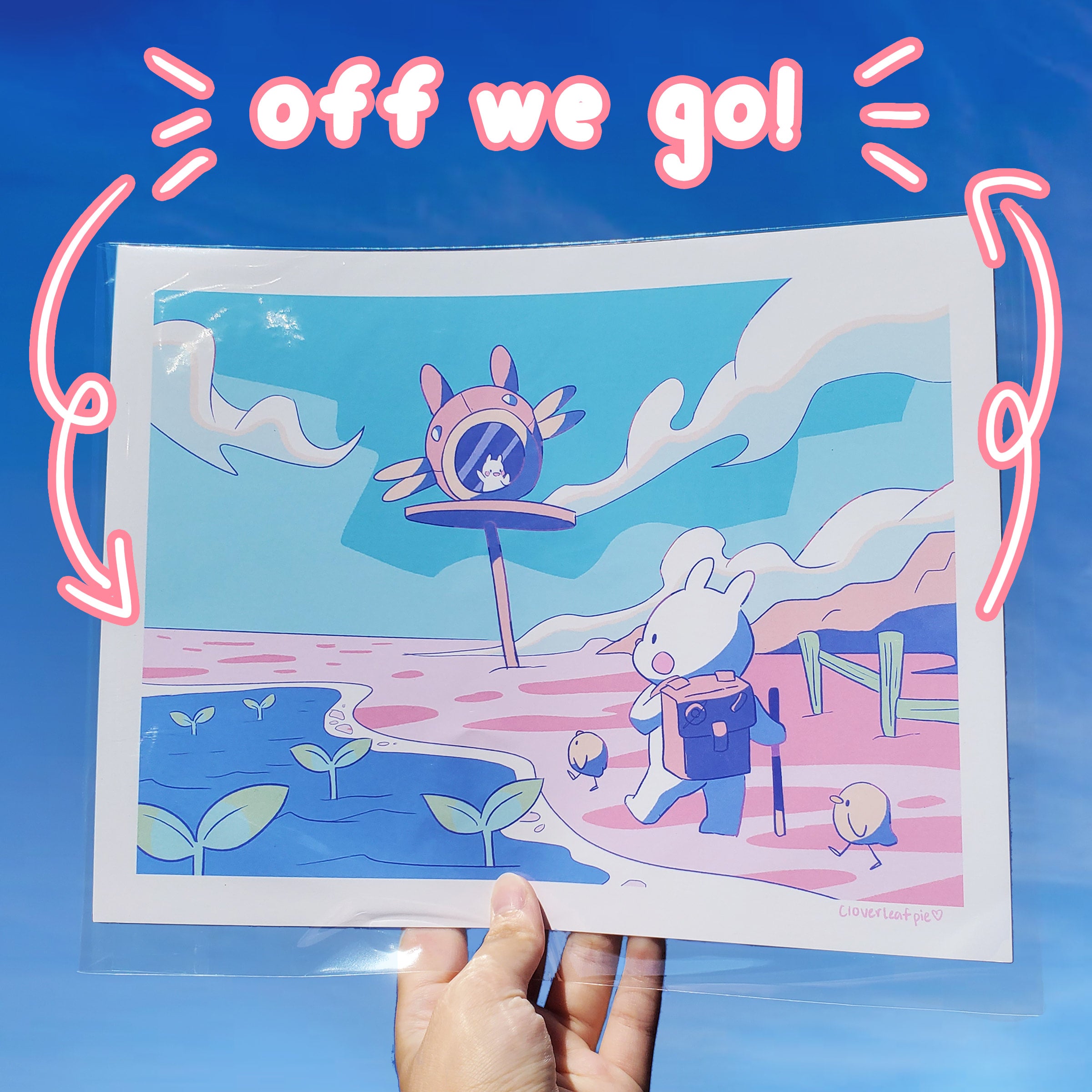 Off We Go! Print | Cloverleafpie